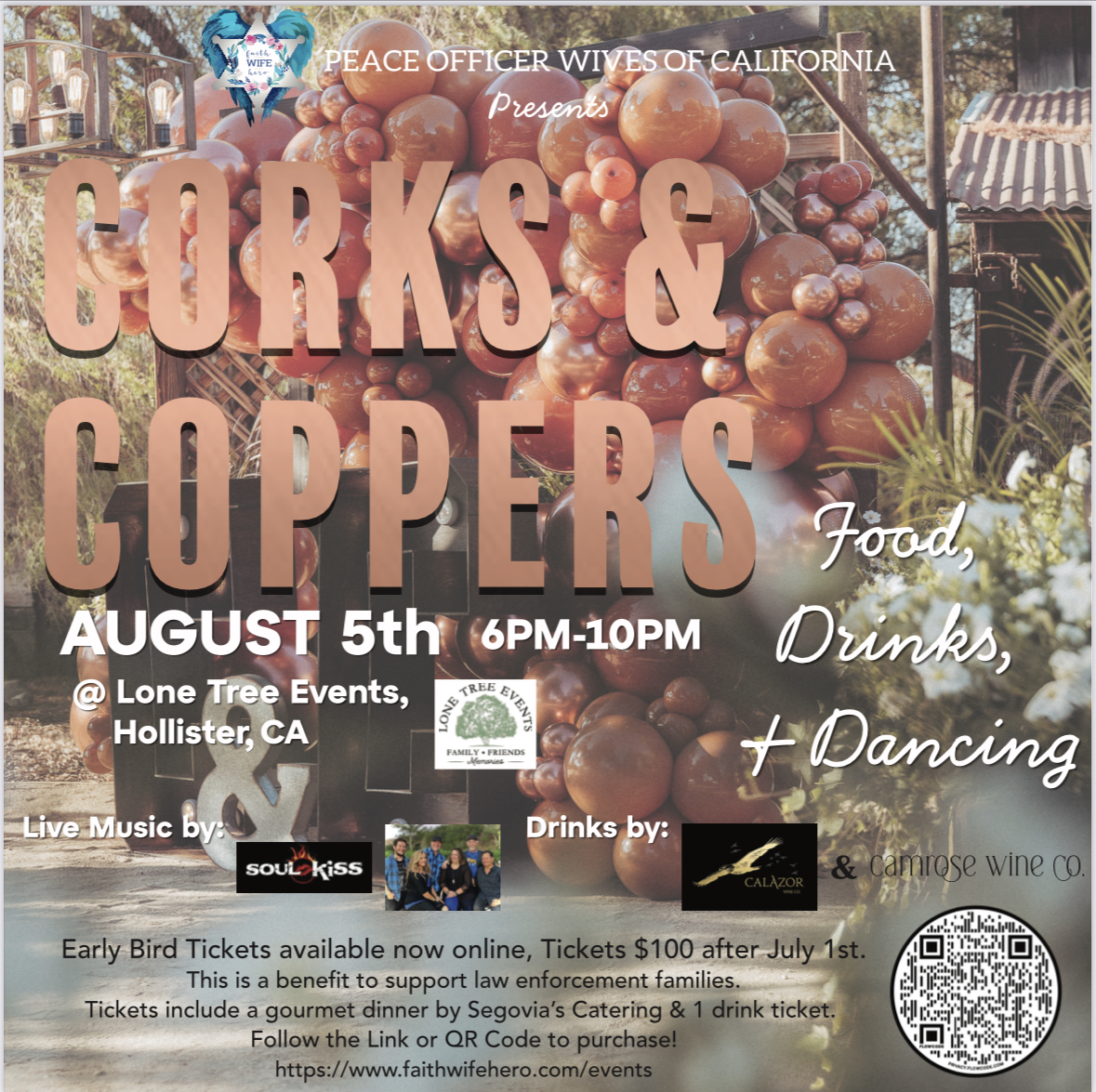 Corks & Coppers | BenitoLink