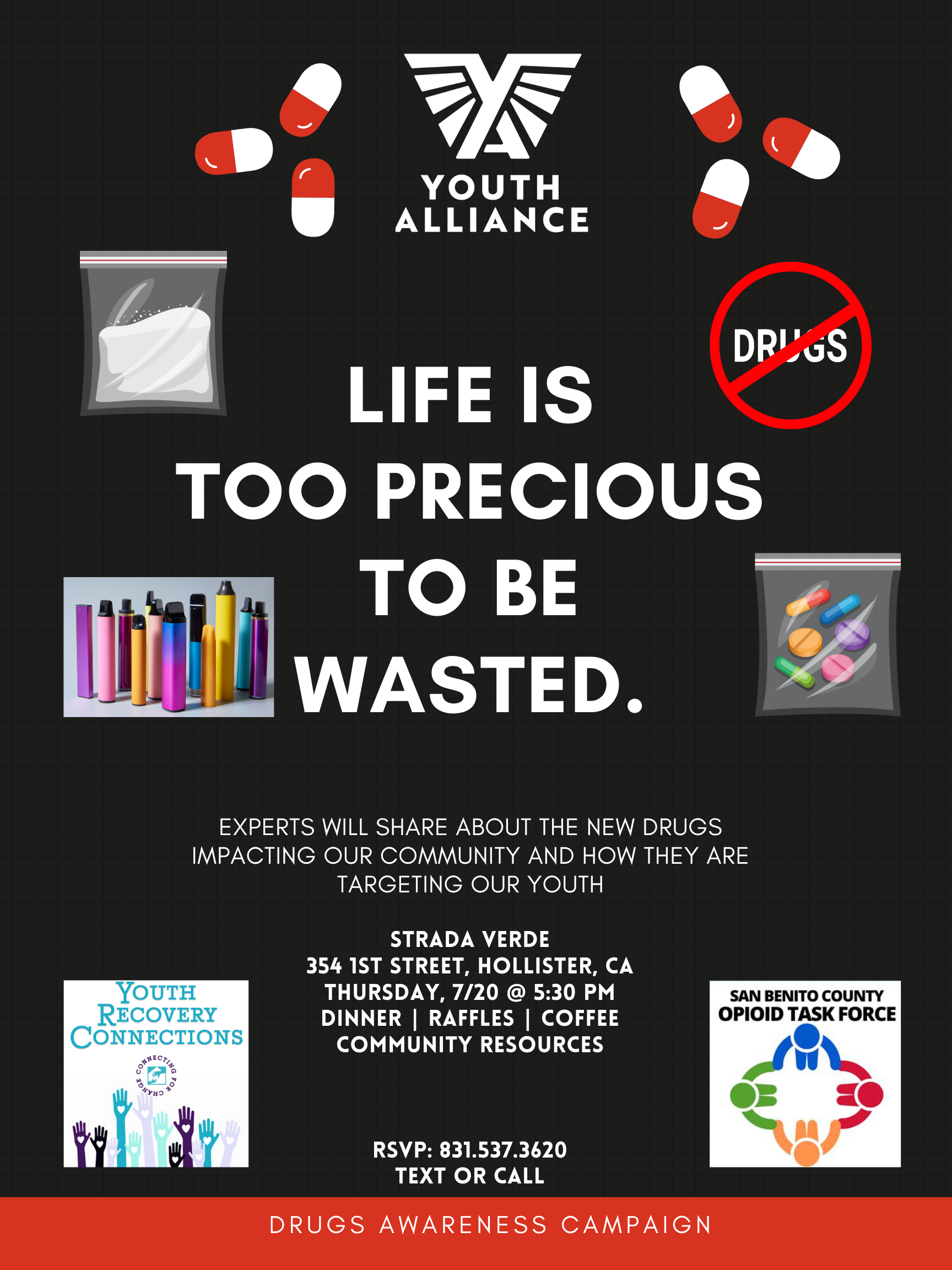 Substance Abuse Prevention Summer Event | BenitoLink