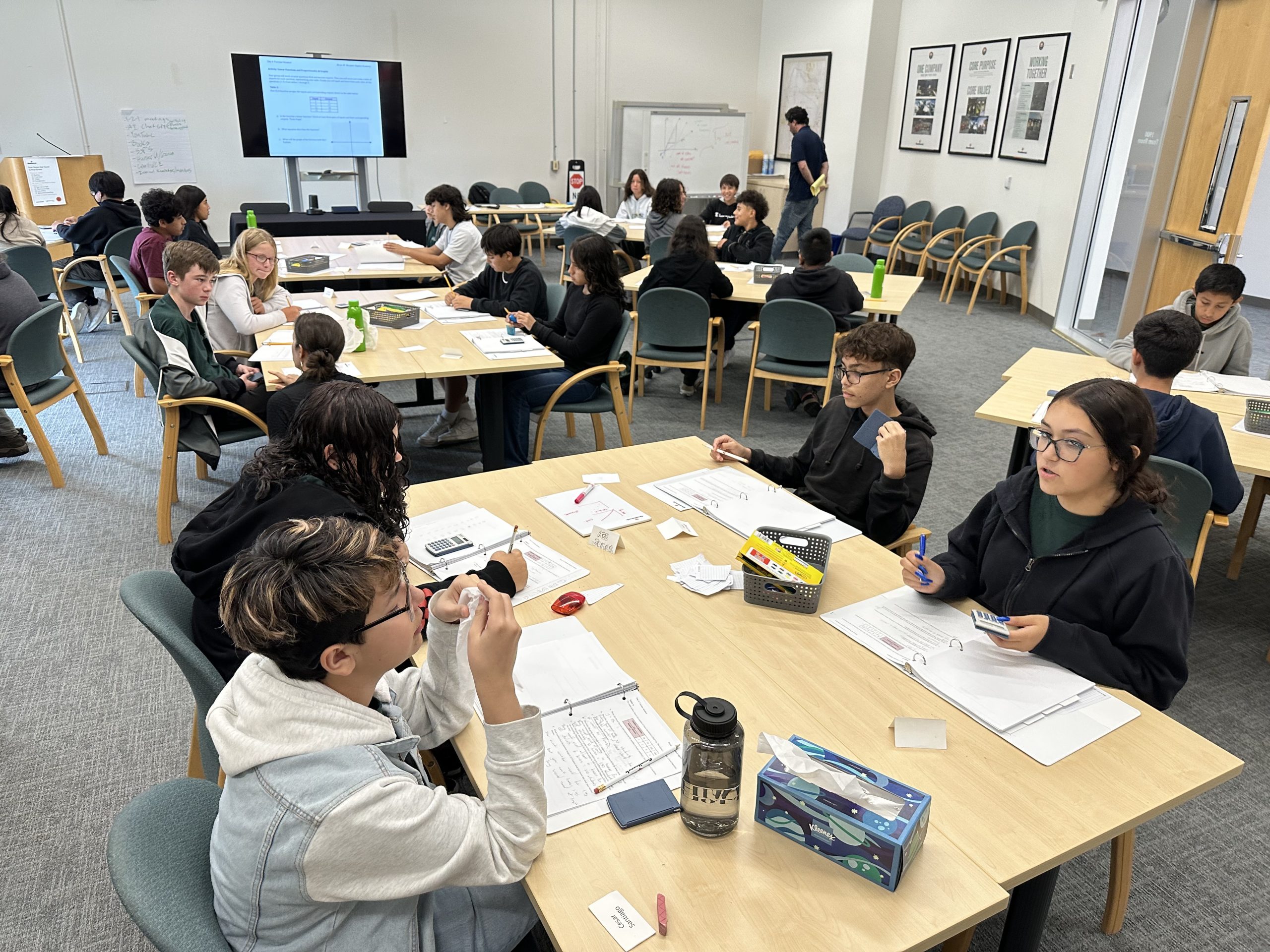 Graniterock offers Immersive math classes to eighth graders | BenitoLink