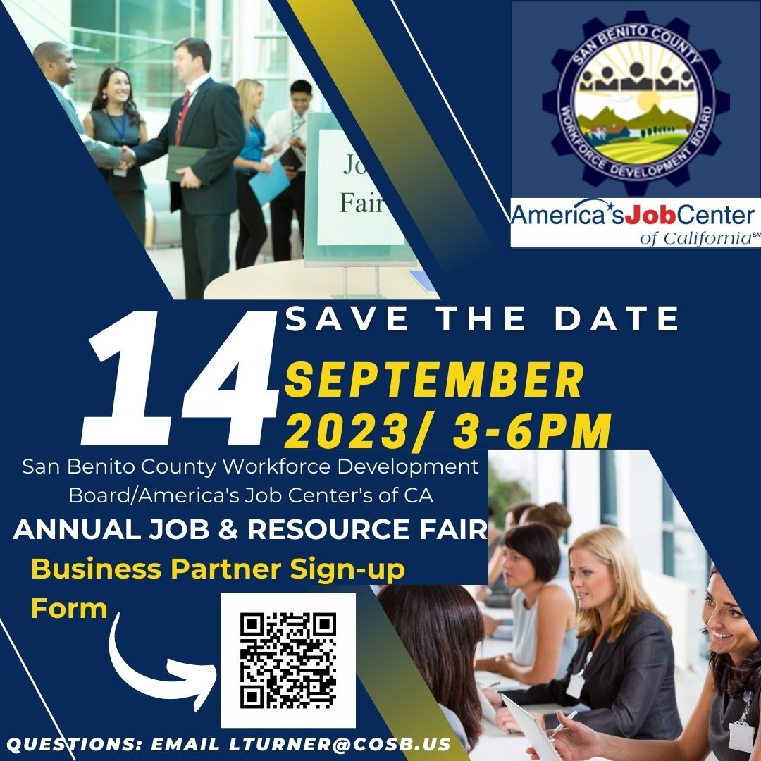 Annual Job & Resource Fair-Business Sign-Up | BenitoLink