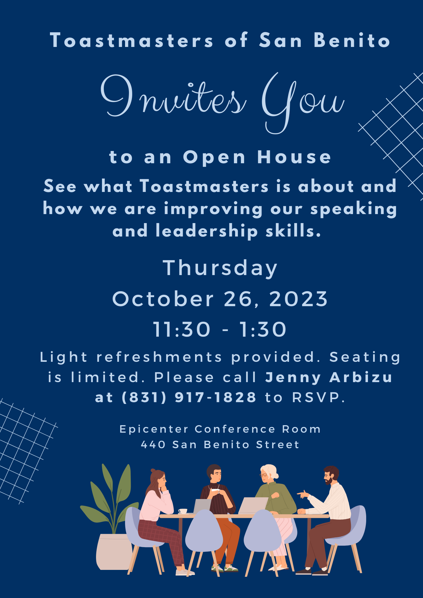 Toastmasters of San Benito Open House | BenitoLink