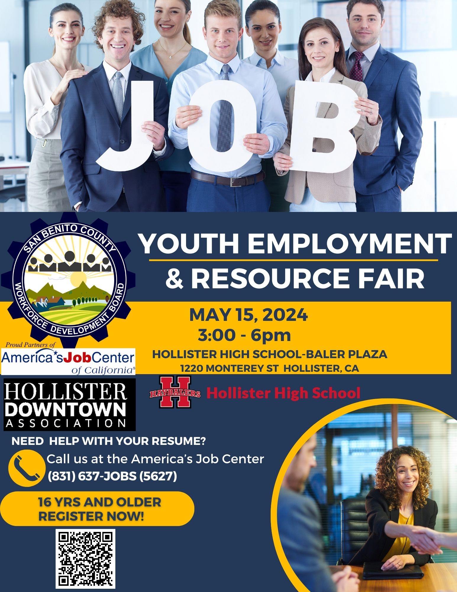 SBC Workforce Development/AJCC- Youth Employment & Resource Fair ...
